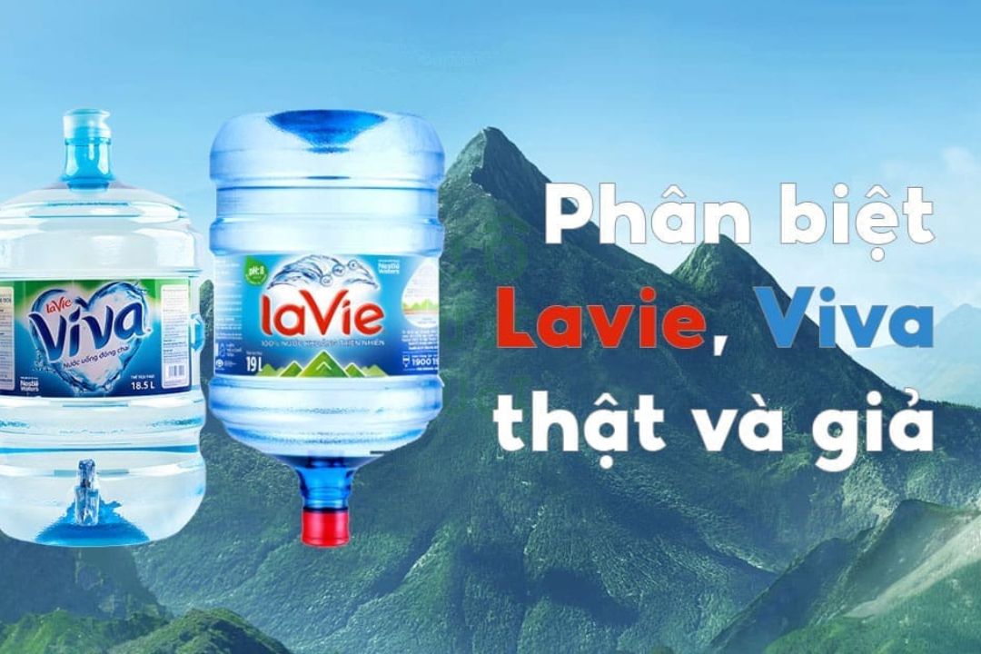 Cách Phân Biệt Lavie Thật Giả | Lavie Water